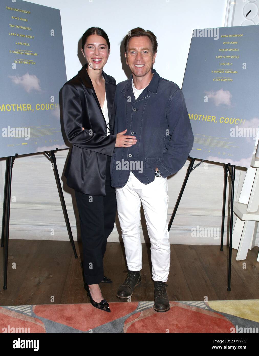 New York City, USA. 18th May, 2024. Mary Elizabeth Winstead and Ewan ...