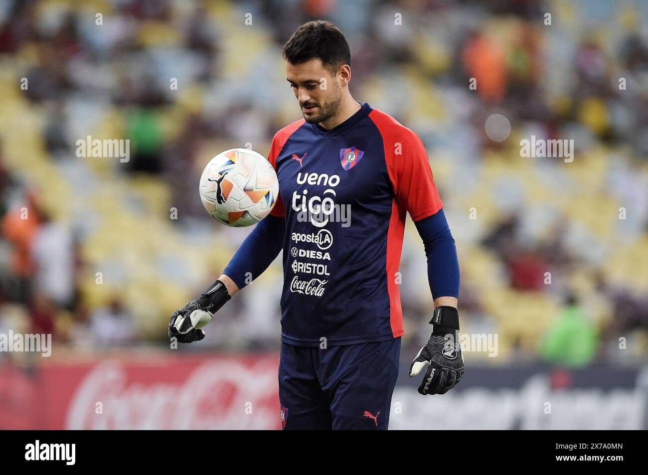 Rio de Janeiro, Brazil, May 16, 2024. Soccer goalkeeper Alexis Martin ...