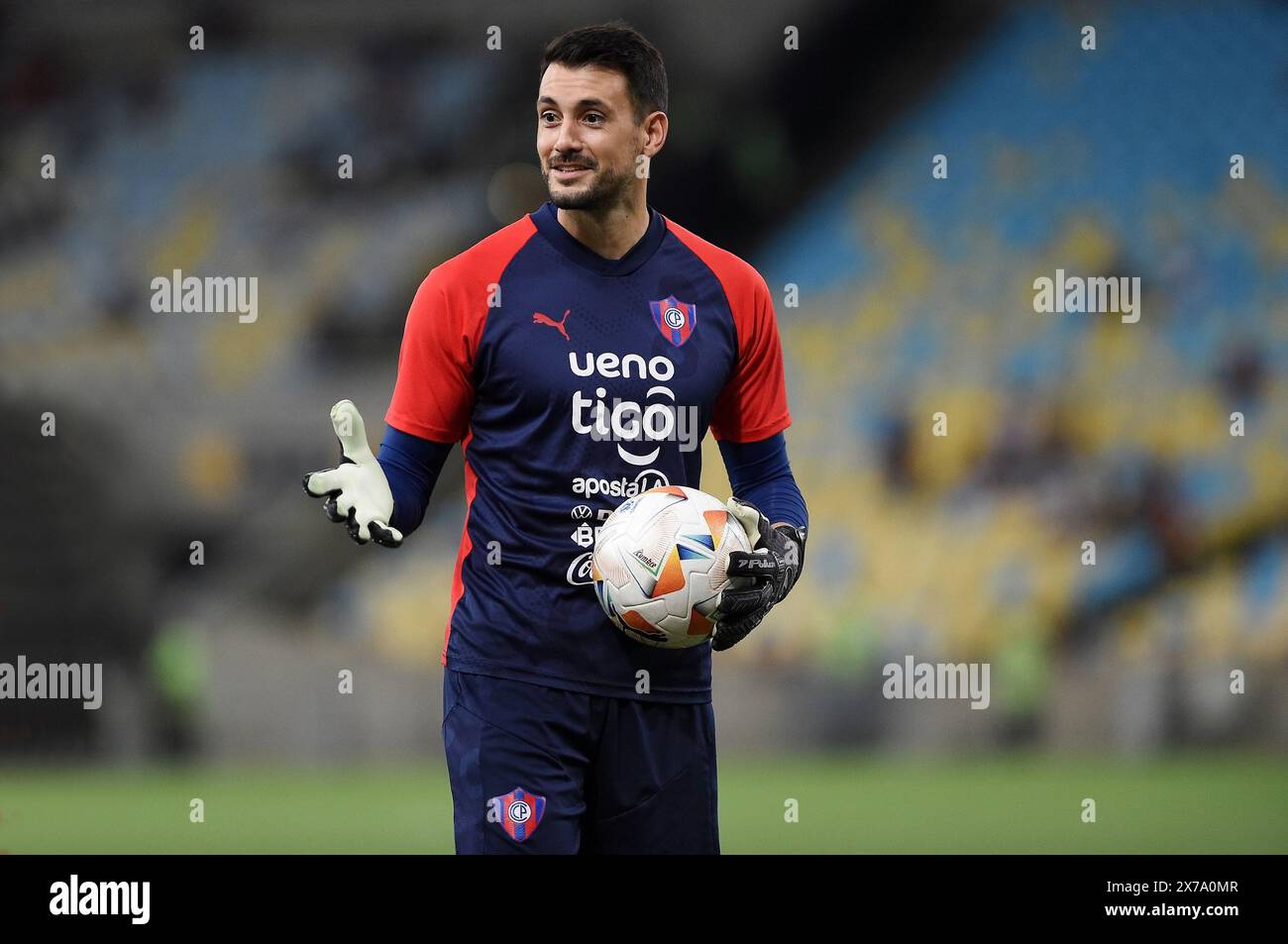 Rio de Janeiro, Brazil, May 16, 2024. Soccer goalkeeper Alexis Martin ...