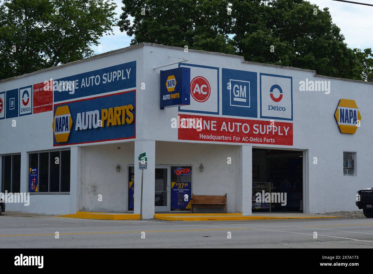 Crane, MO street view Stock Photo - Alamy