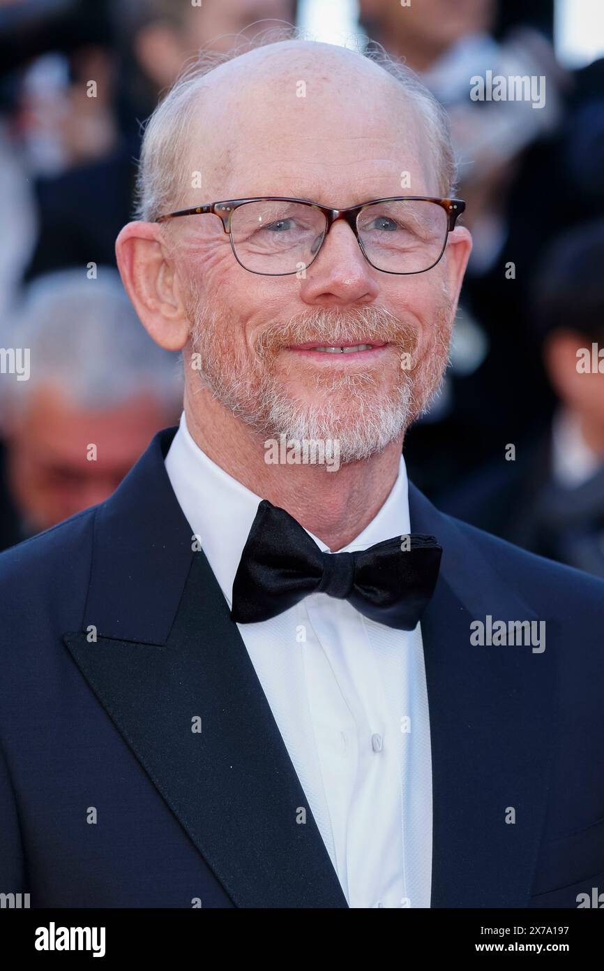 Ron Howard attends the red carpet premiere of 'Emilia Perez' during the ...