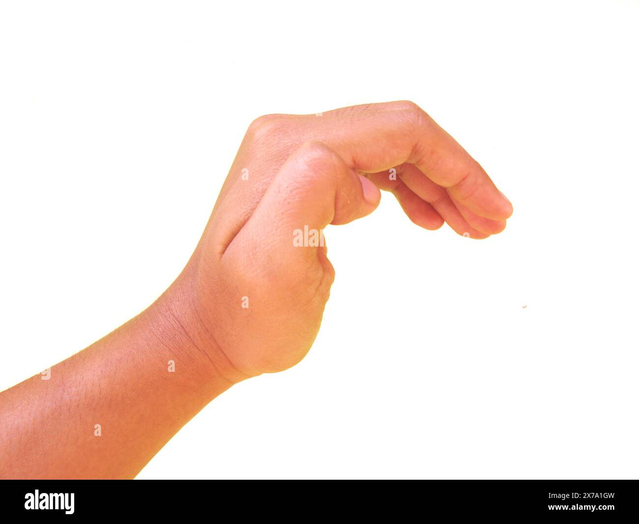 Hand gesture, forming a snake animal Stock Photo - Alamy