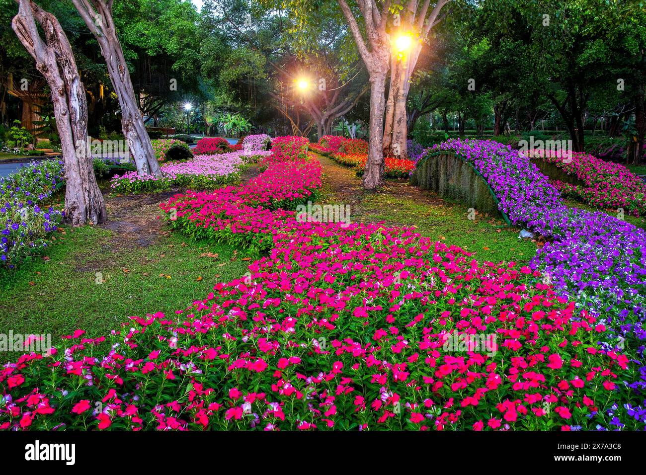 Bangkok, Thailand - December 8 2023: Suanluang RAMA IX (Rama 9 Royal ...