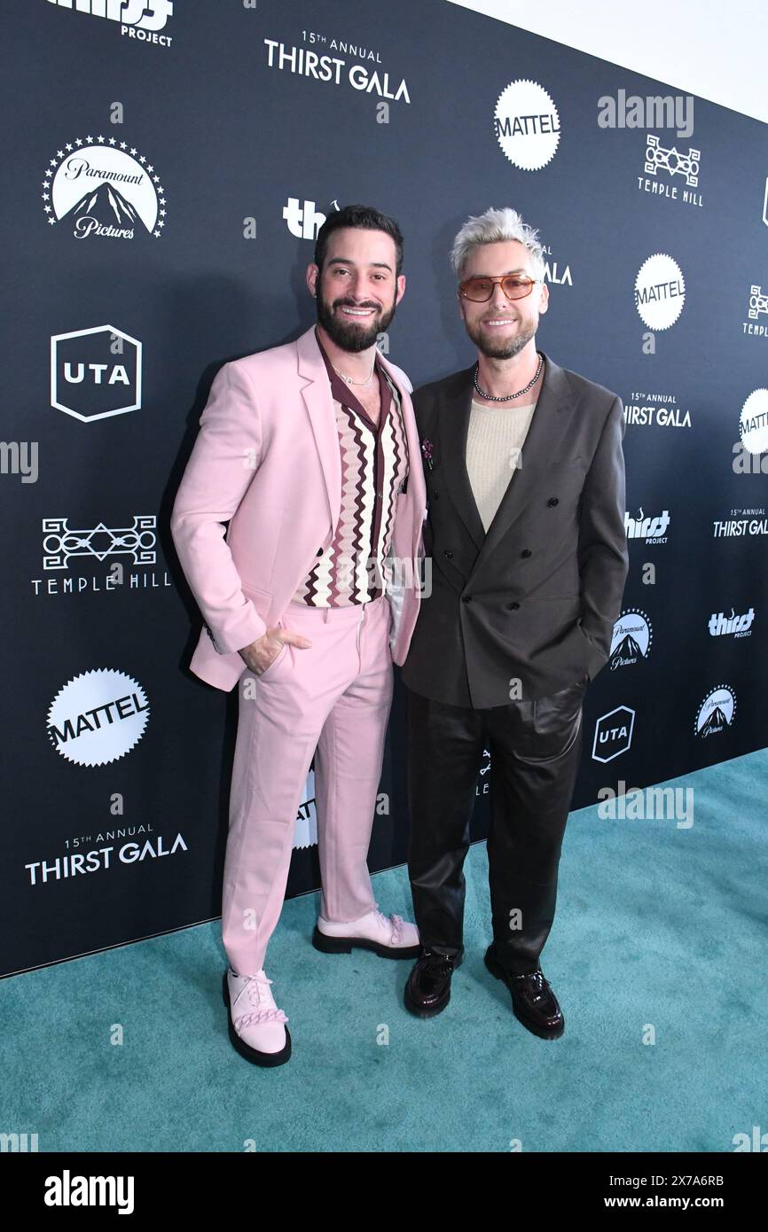 Los Angeles, California, USA 18th May 2024 Michael Turchin and Singer ...
