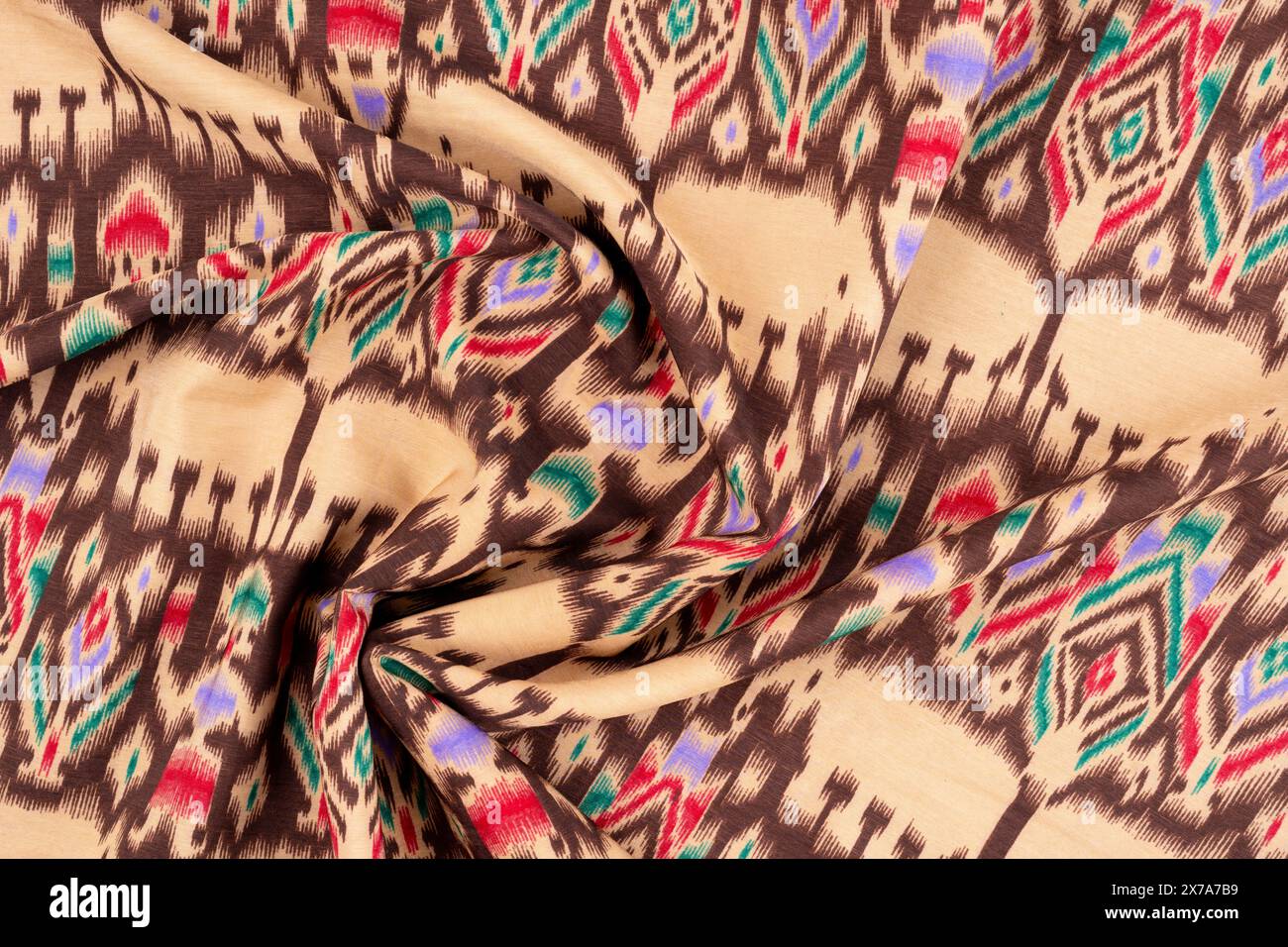 detailed pattern of batik cloth Stock Photo - Alamy