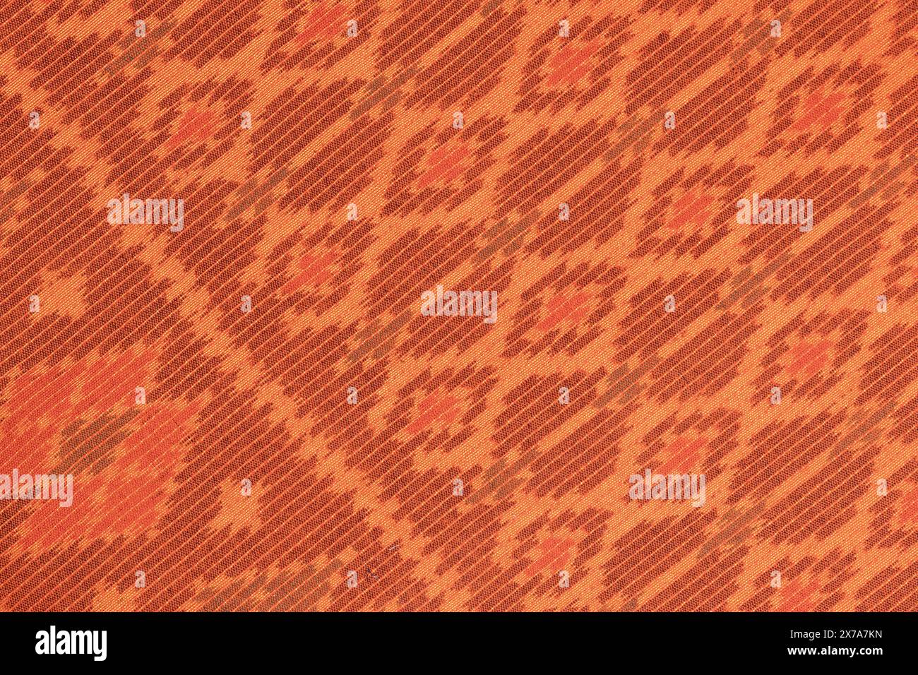 Thai fabric pattern on background Stock Photo - Alamy