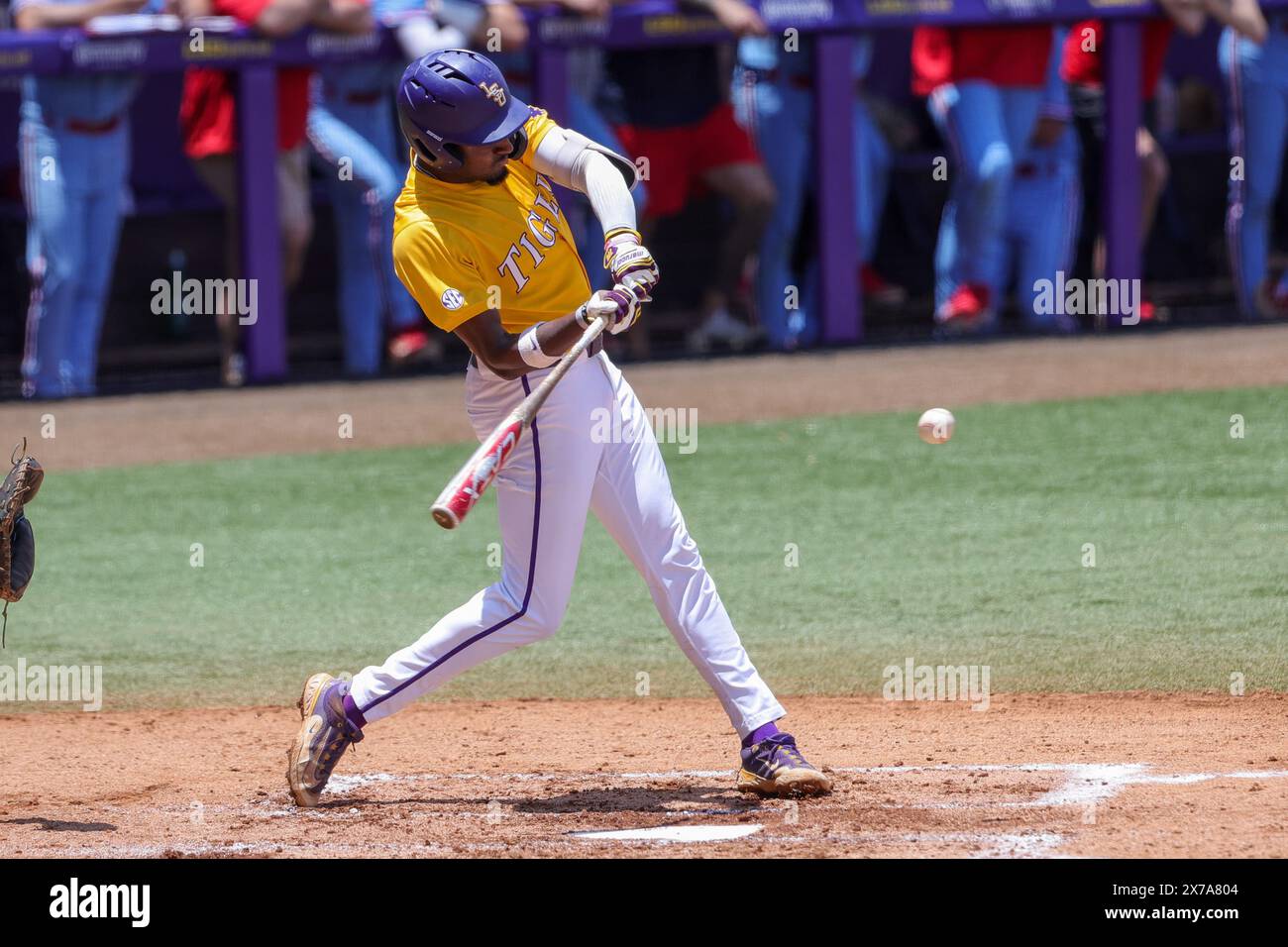 Baton Rouge, LA, USA. 18th May, 2024. LSU's Michael Braswell III (10 ...