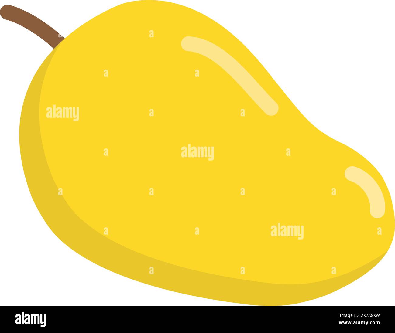 Fresh mango exotic tropical Stock Vector Images - Alamy