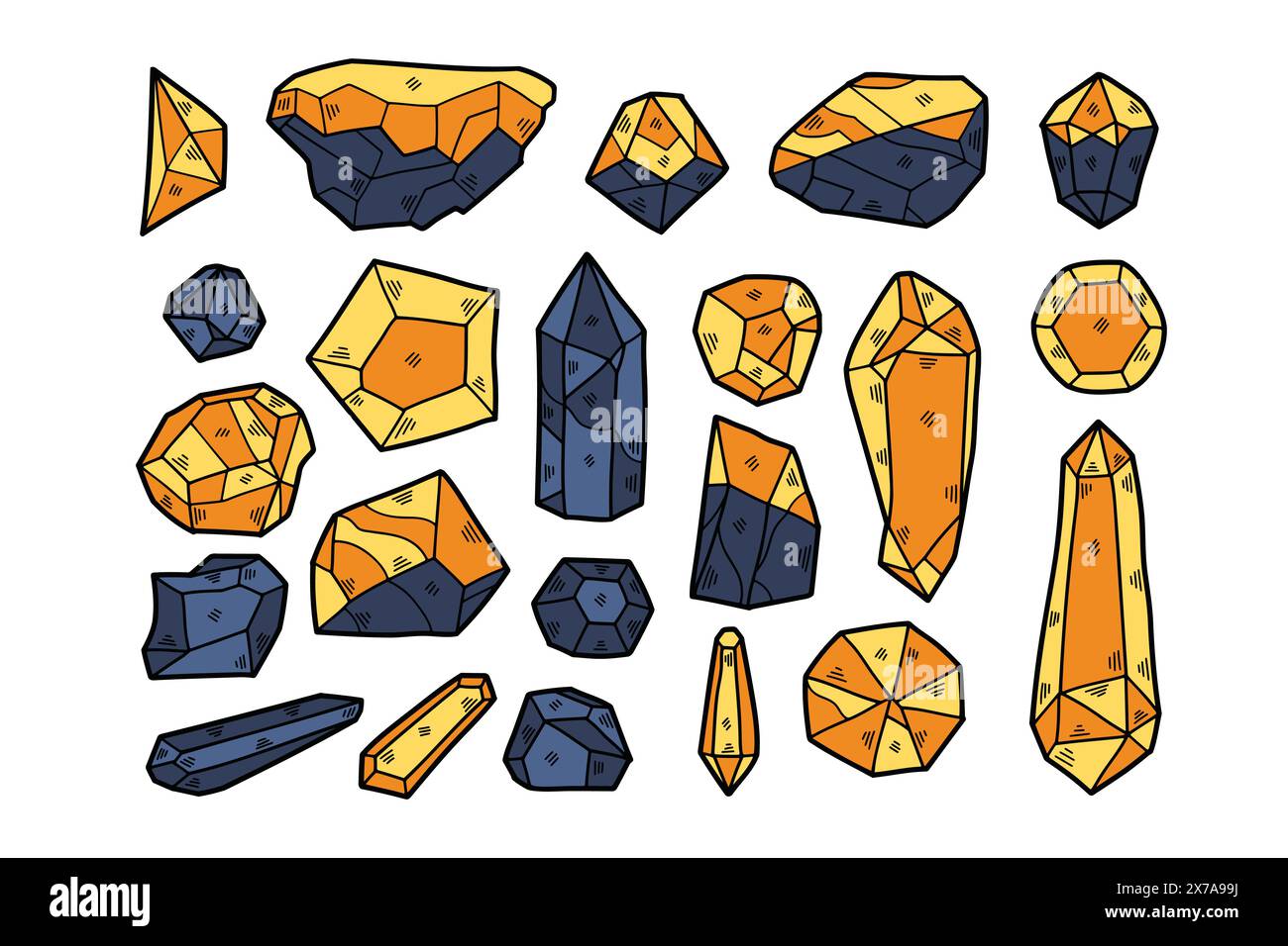 Minerals cartoon hi-res stock photography and images - Alamy