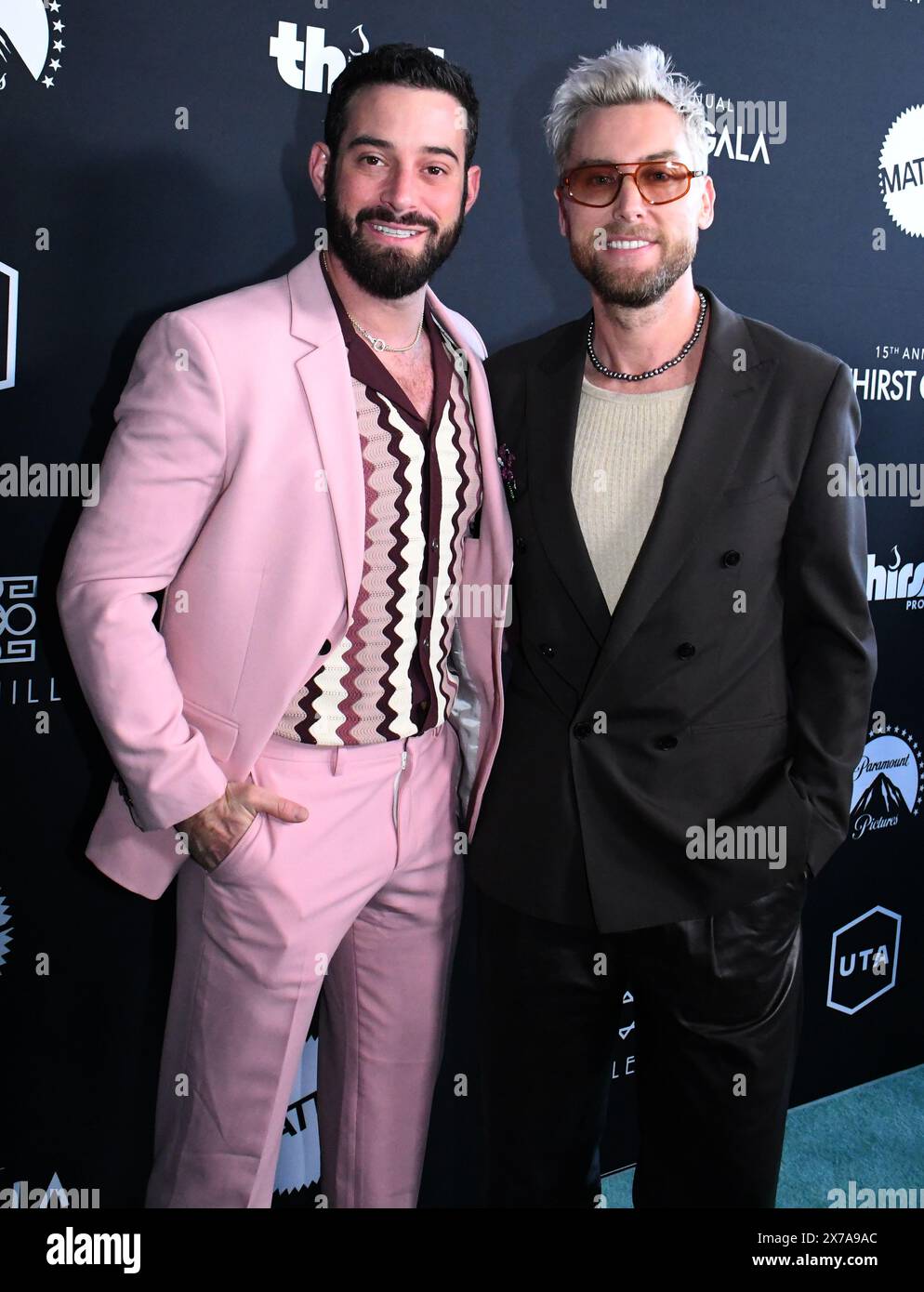 Los Angeles, California, USA 18th May 2024 Michael Turchin and Singer ...
