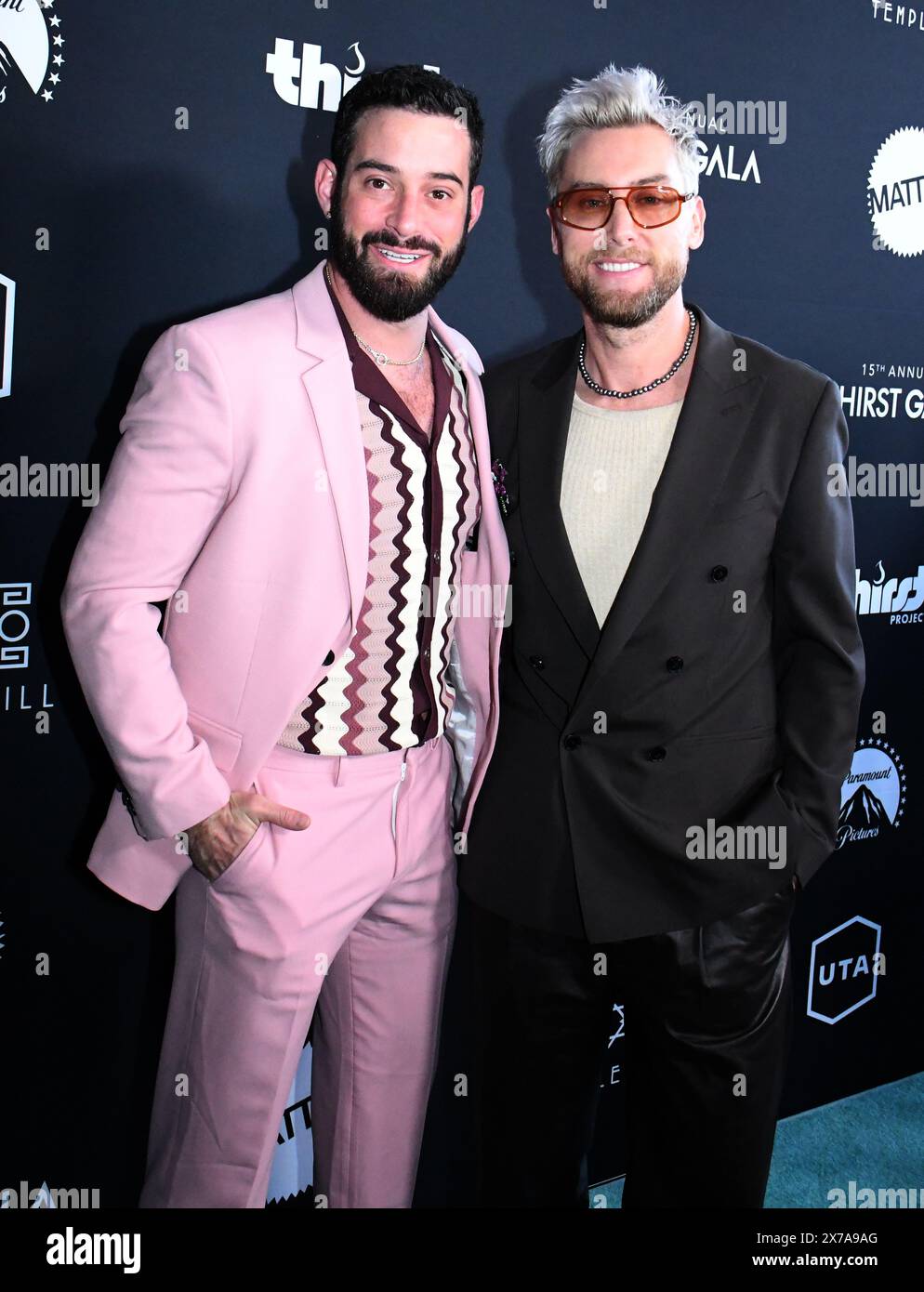 Los Angeles, California, USA 18th May 2024 Michael Turchin and Singer ...