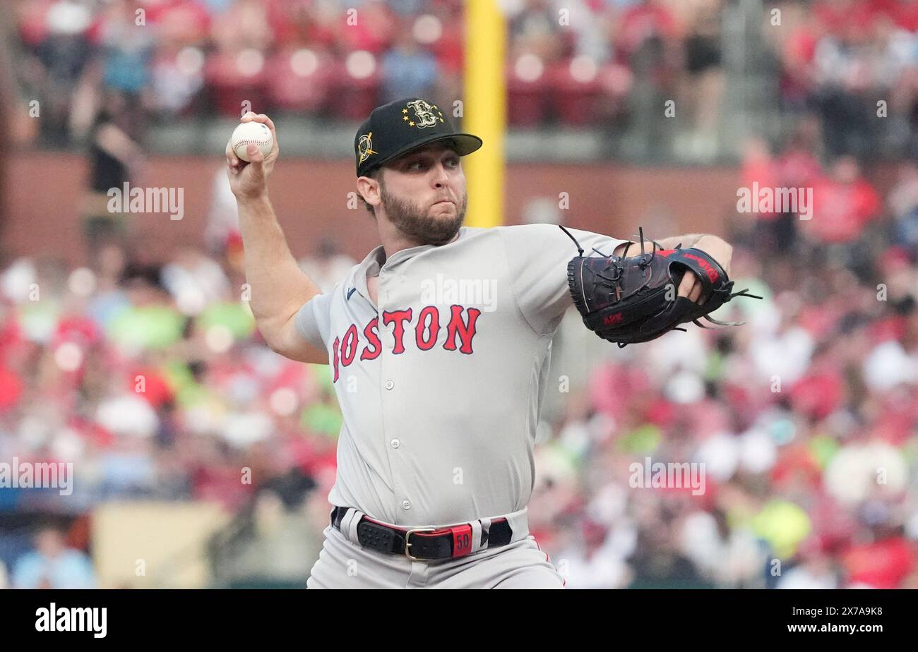 St. Louis, United States. 18th May, 2024. Boston Red Sox starting ...