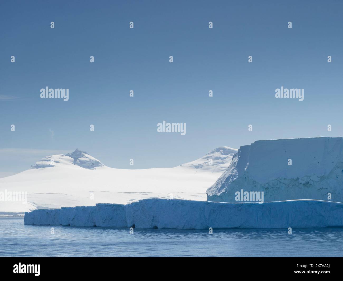 Tabular Iceberg in the Croker Passage. at Palaver Point, Two Hummock ...