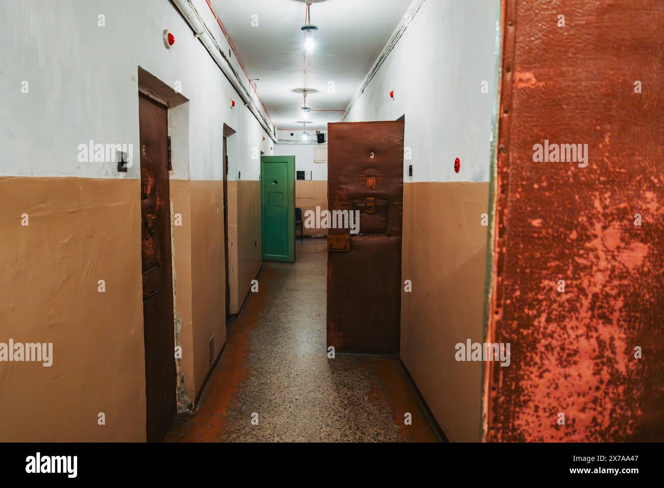 Basement prison cells basement hi-res stock photography and images - Alamy