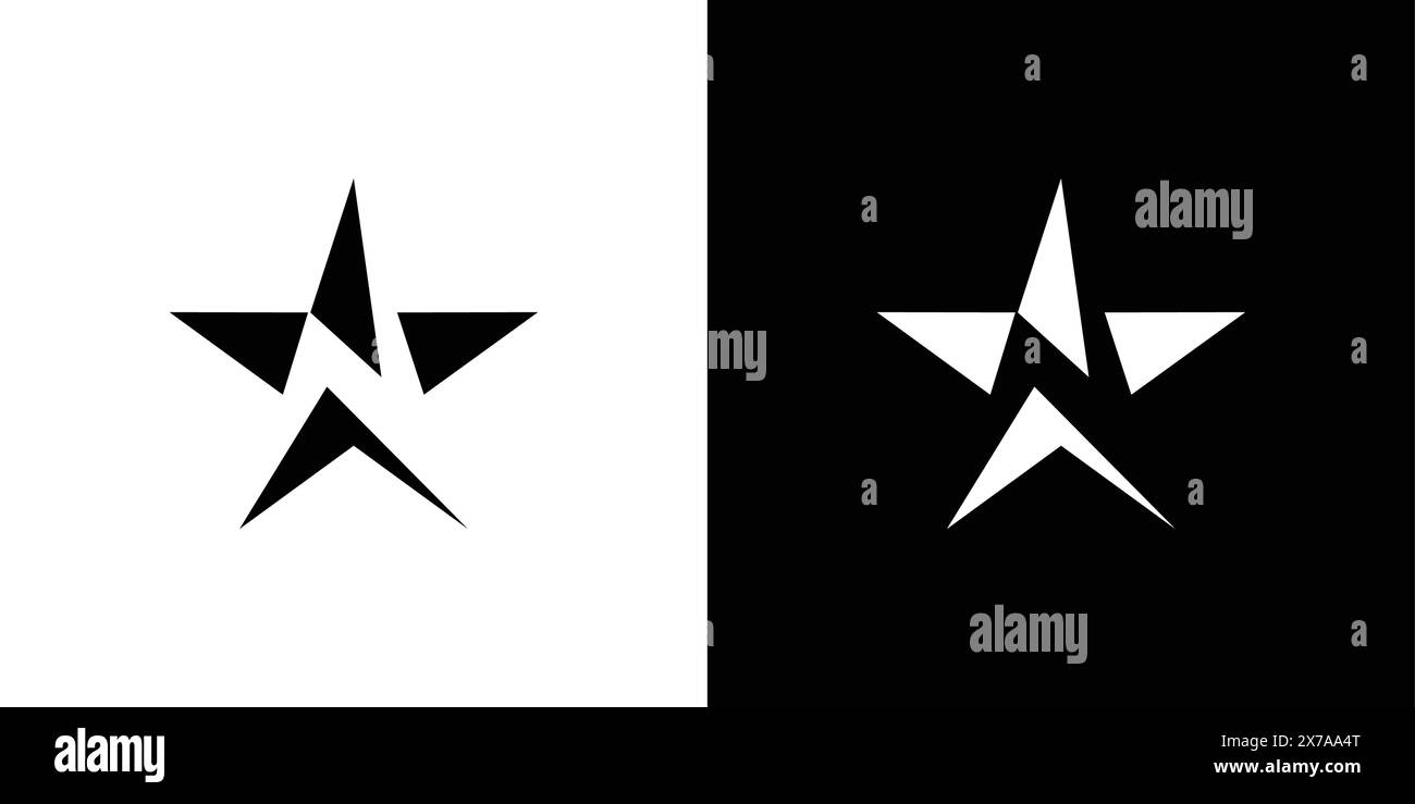 Unique and modern N star logo design Stock Vector Image & Art - Alamy