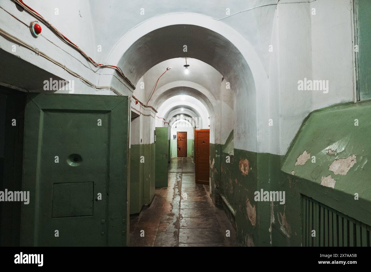 inside the The Museum of Occupations and Freedom Fights, in a former ...