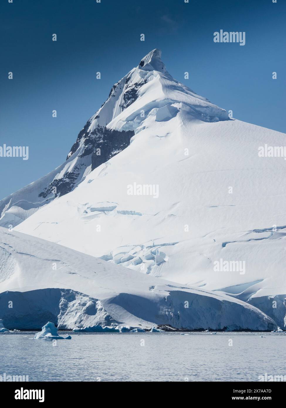Buache Peak, Palaver Point, Two Hummock Island, Antarctica Stock Photo ...