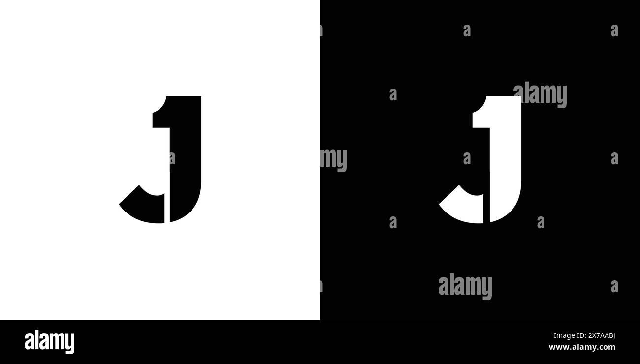 Unique and simple J1 logo design Stock Vector Image & Art - Alamy