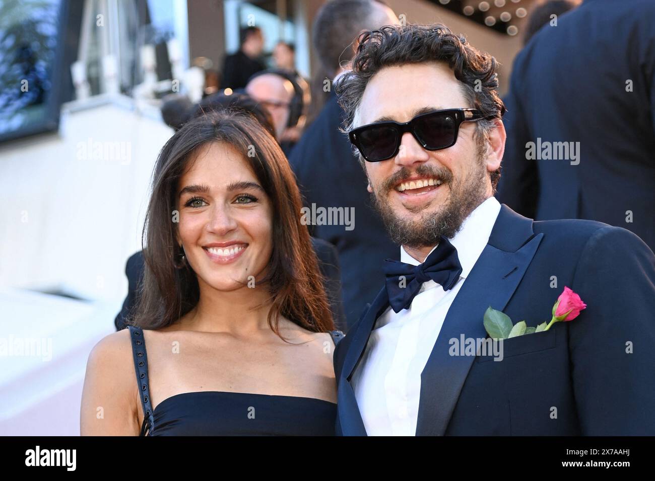 Cannes, France. 18th May, 2024. Izabel Pakzad and James Franco ...