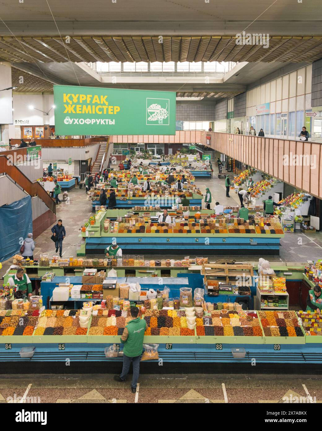 Almaty Central Market (Green Bazaar / Zeleny Bazar) in Almaty ...