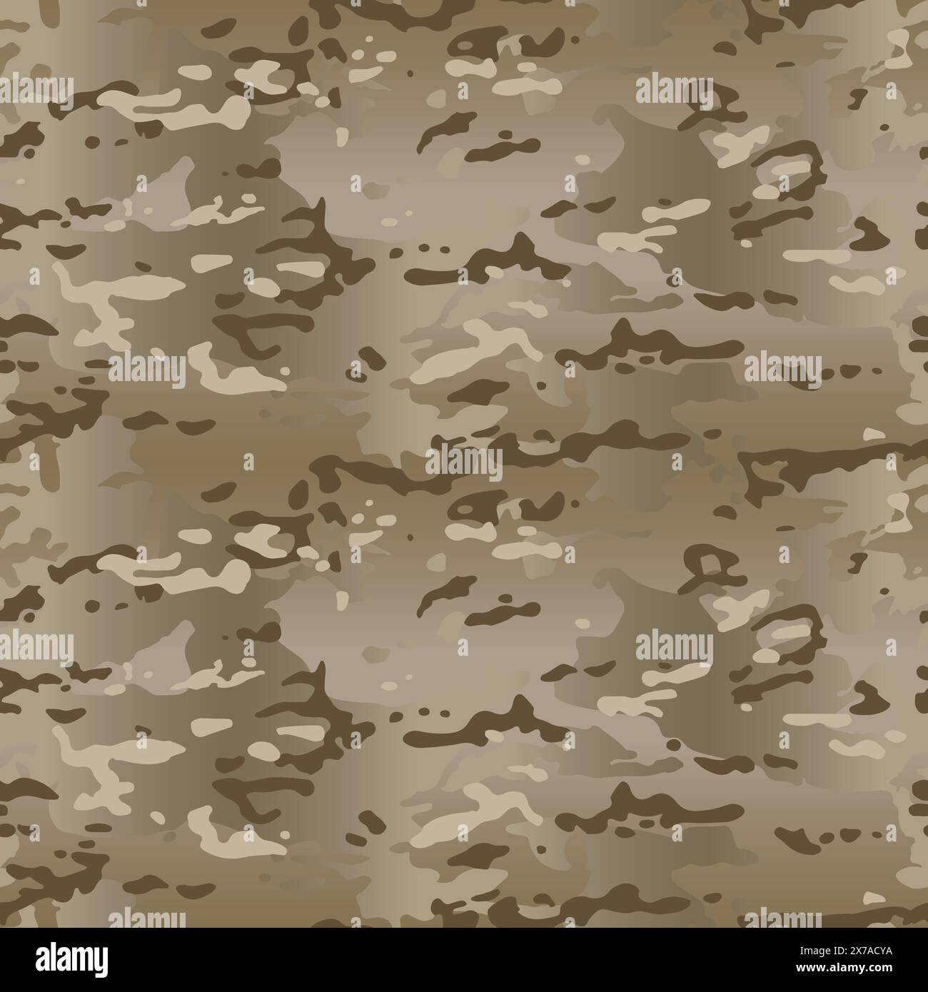 Modern brown camouflage background. Seamless Tileable Pattern. Vector ...