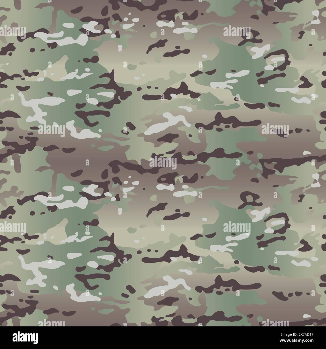 Modern camouflage background. Seamless Tileable Pattern. Vector ...