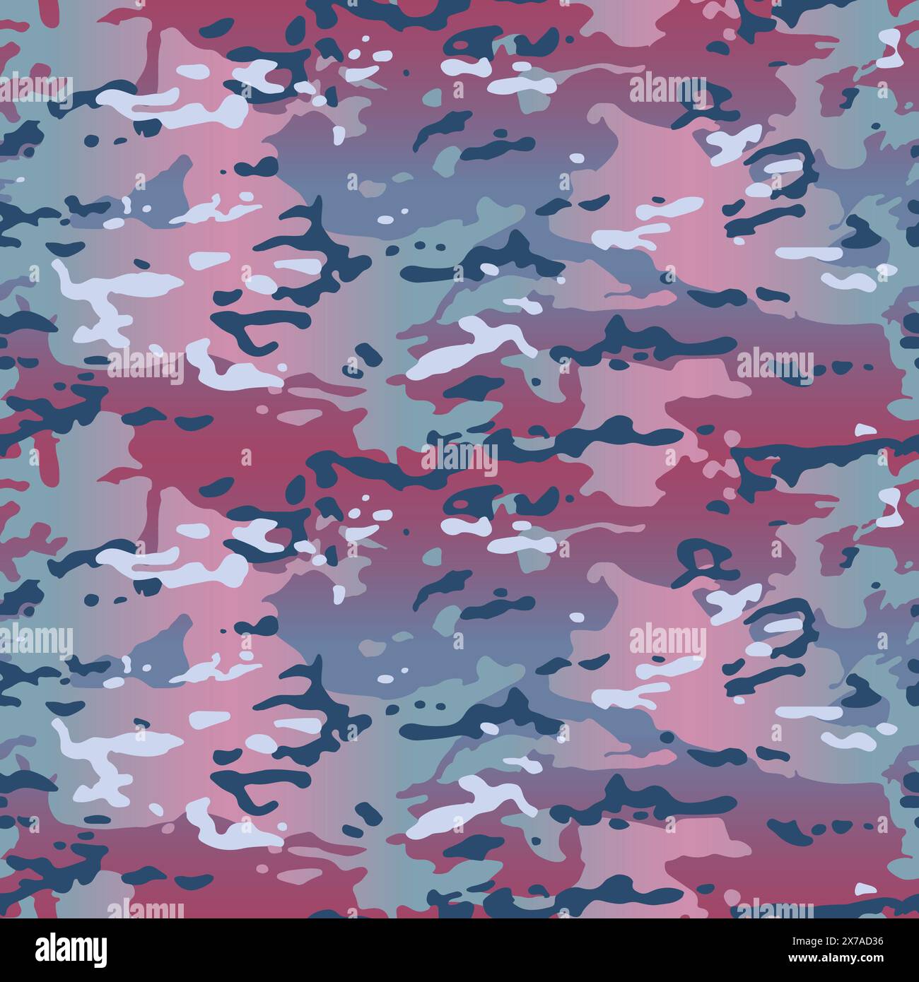 Modern pink camouflage background. Seamless Tileable Pattern. Vector ...