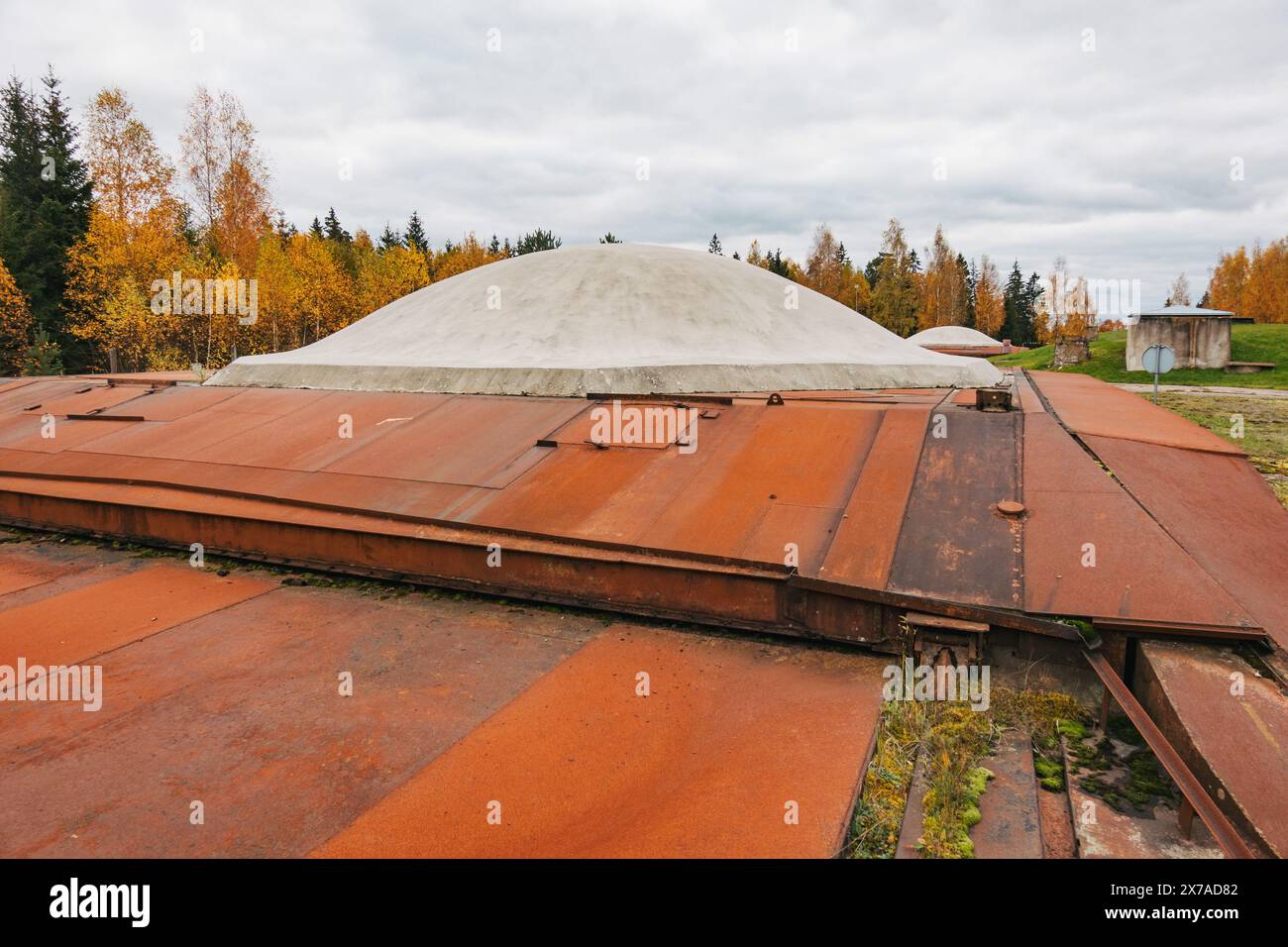 The Plokštinė missile base, an underground Soviet launch facility built ...