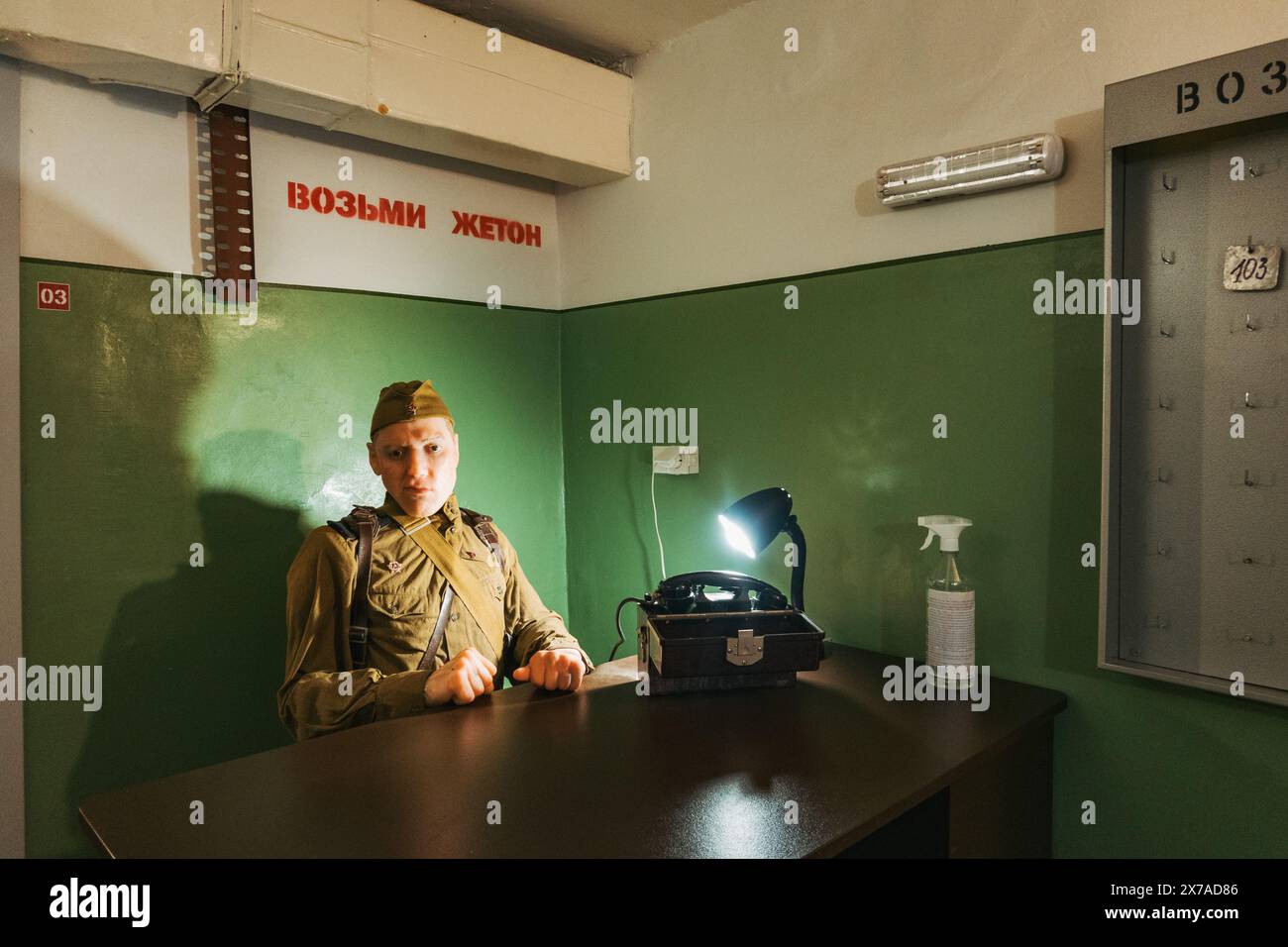 The Plokštinė missile base, an underground Soviet launch facility built ...