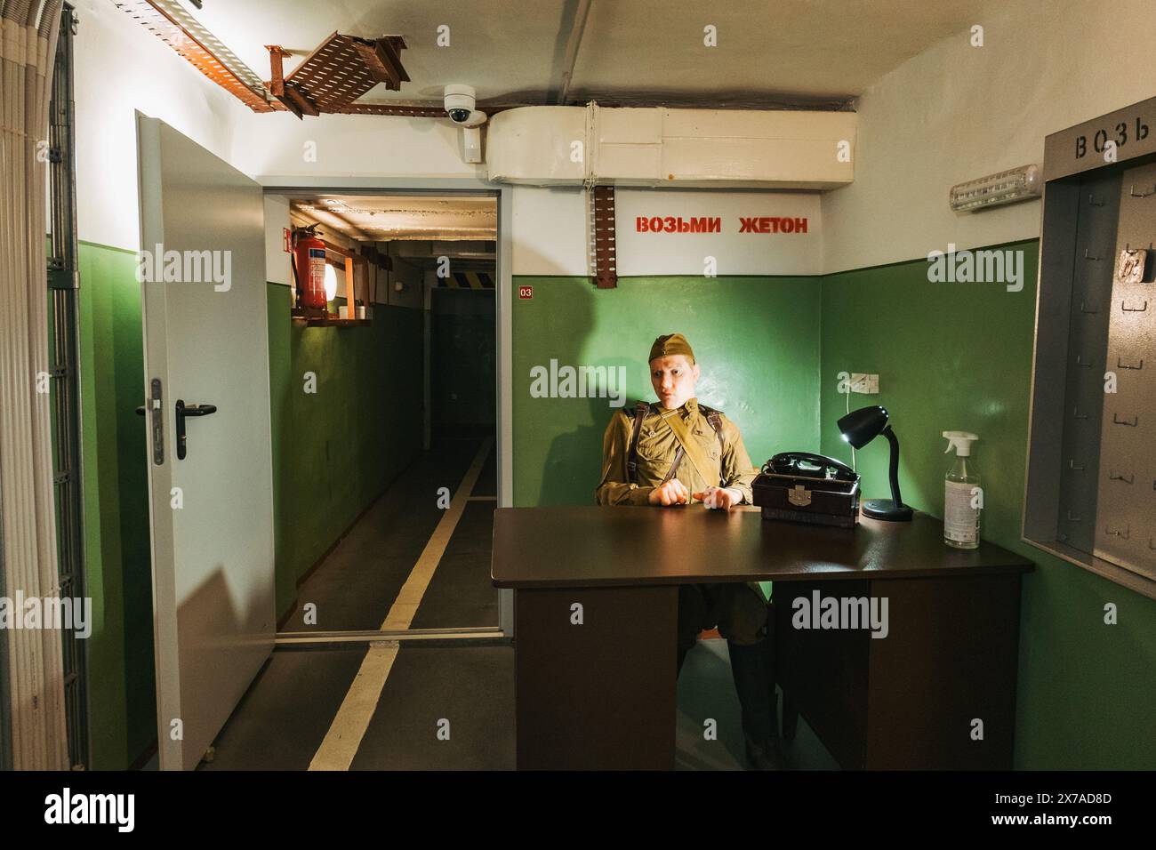 The Plokštinė missile base, an underground Soviet launch facility built ...