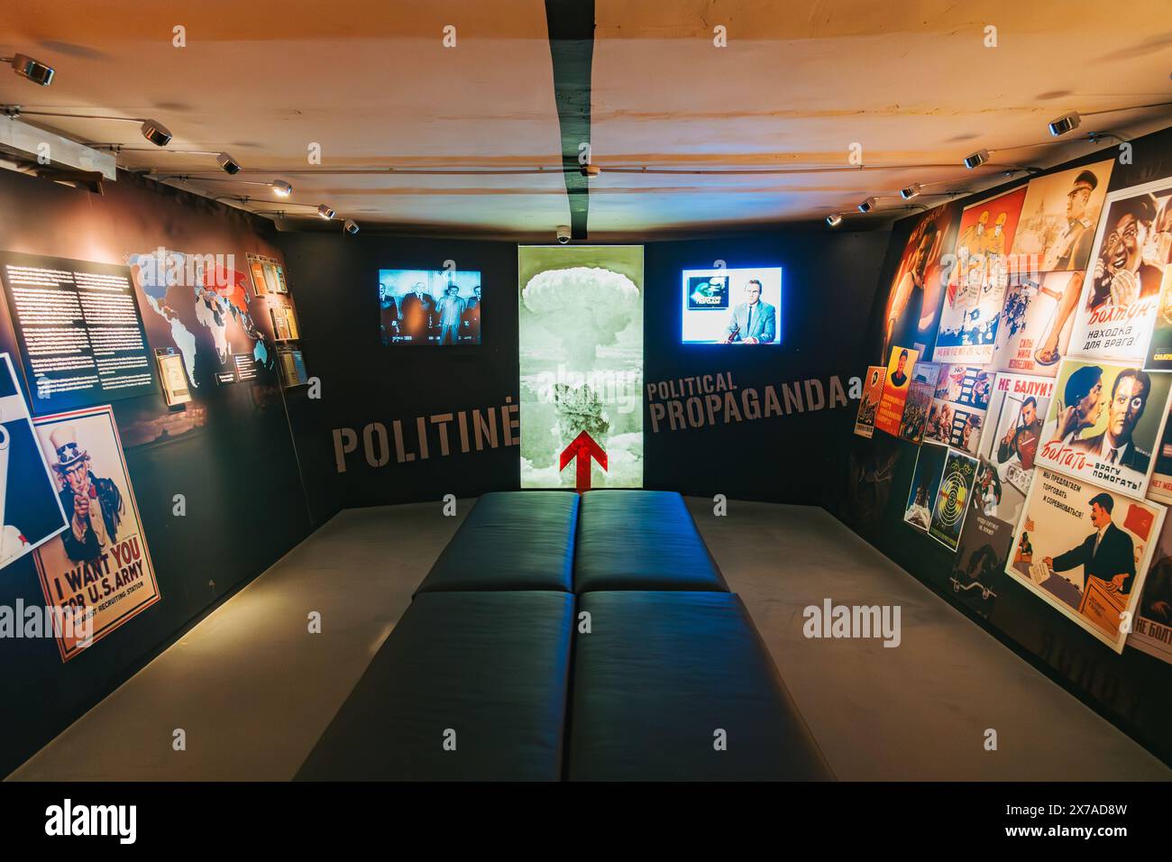 The Plokštinė missile base, an underground Soviet launch facility built ...