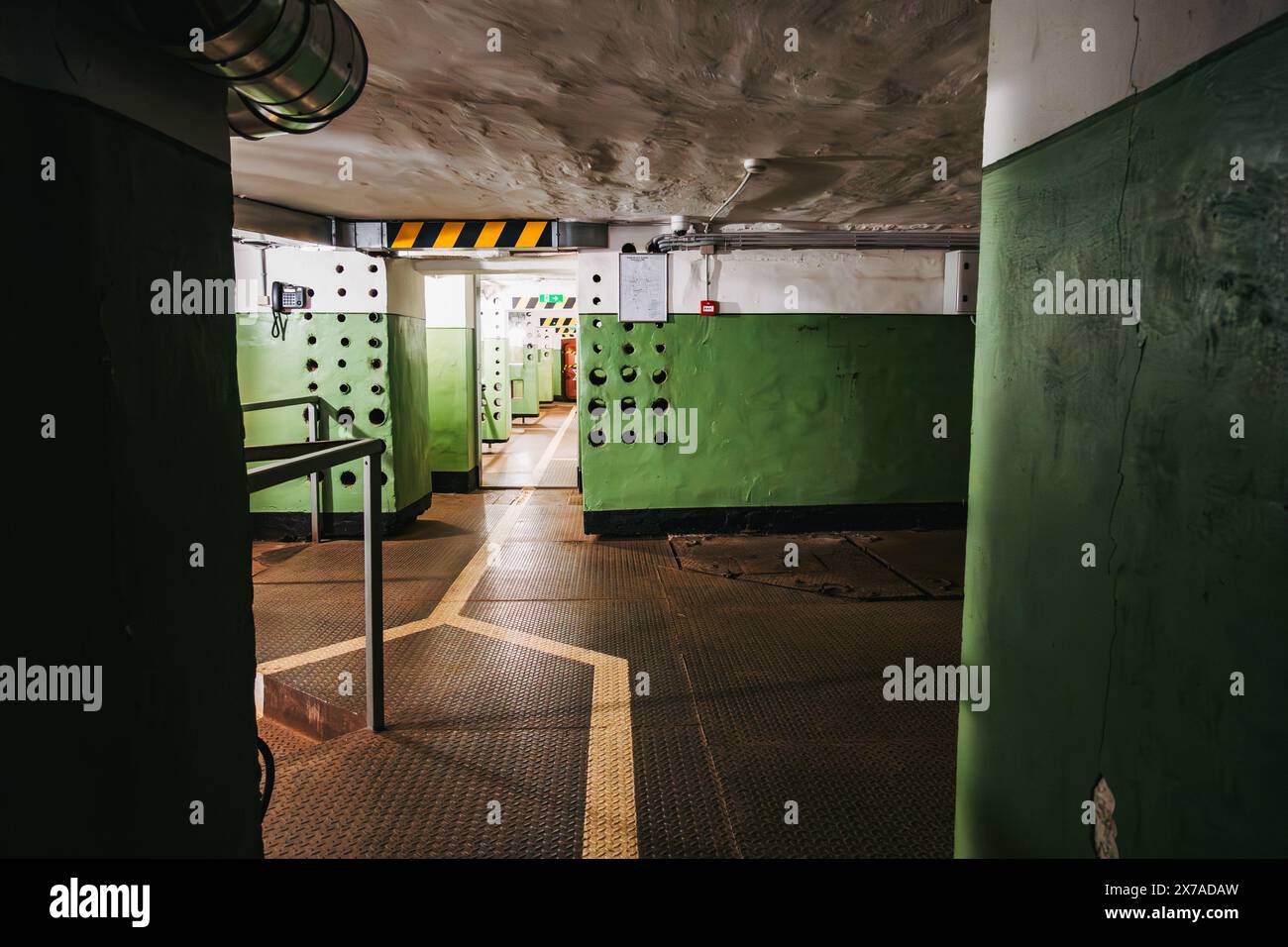 The Plokštinė missile base, an underground Soviet launch facility built ...
