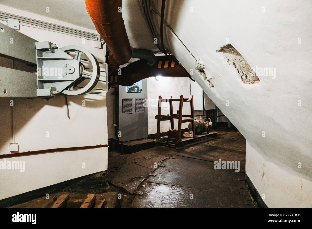 The Plokštinė missile base, an underground Soviet launch facility built ...