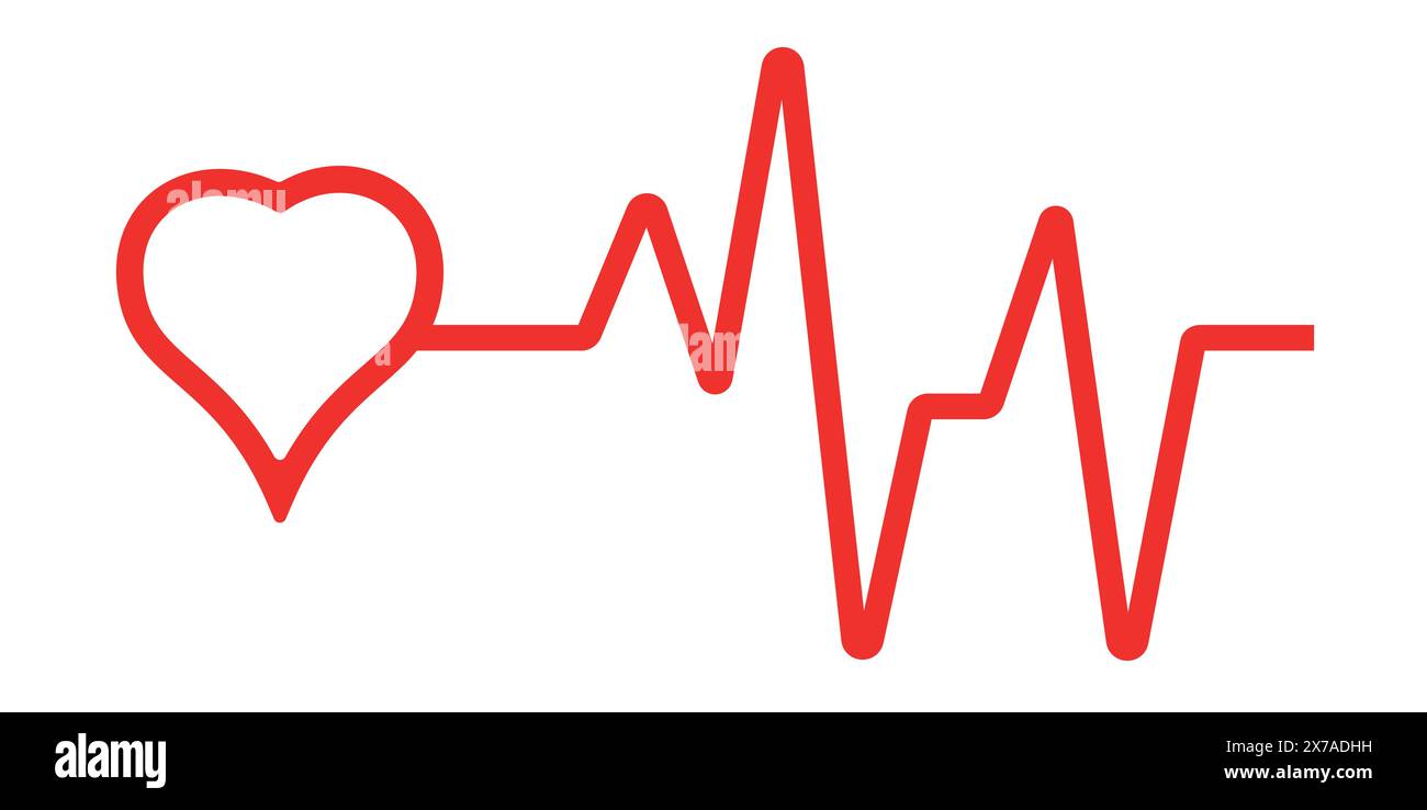 Pulse icon graphic design template vector isolated Stock Vector Image ...