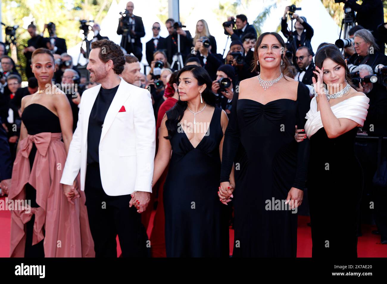 Zoe Saldana, Edgar Ramirez, Adriana Paz, Karla Sofía Gascon und Selena ...