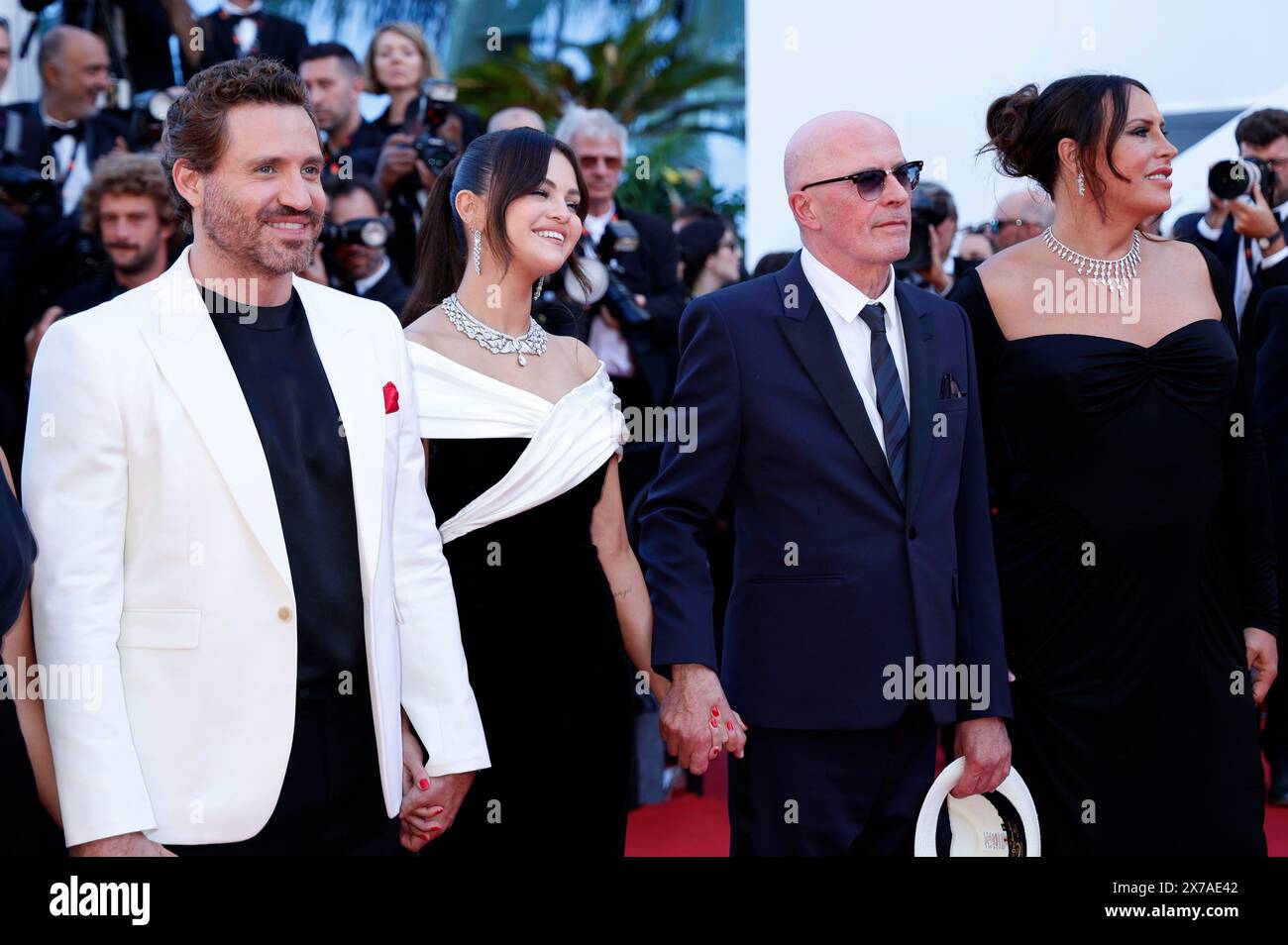 Edgar Ramirez, Selena Gomez, Jacques Audiard und Karla Sofia Gascon bei ...
