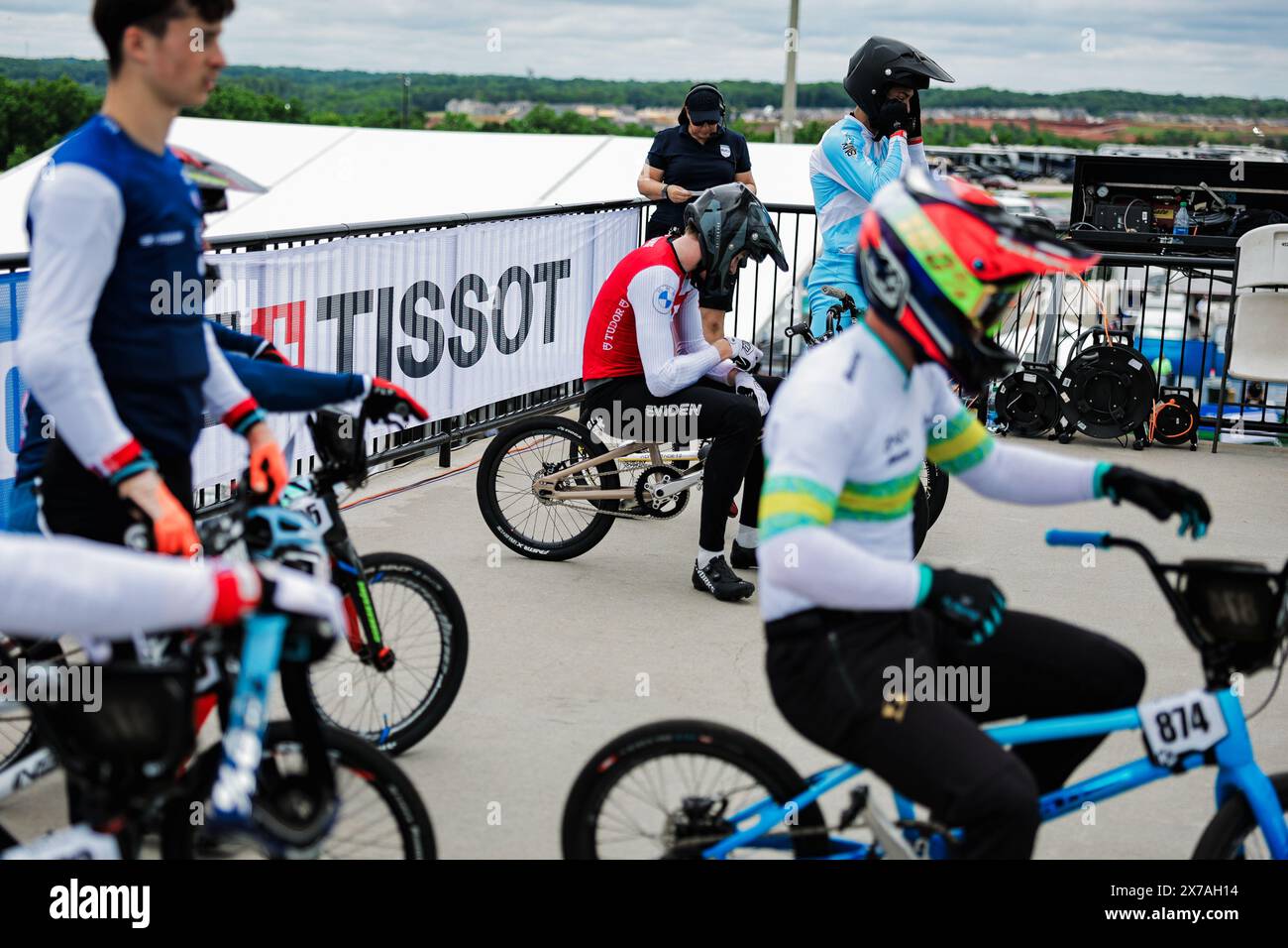 Rock Hill, USA. 18th May, 2024. Picture by Alex Whitehead/SWpix.com ...