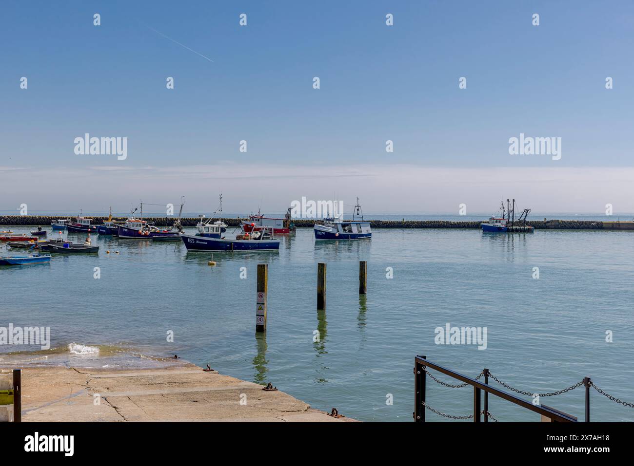 Folkestone, Kent, England, UK - Local Area Photography Stock Photo - Alamy