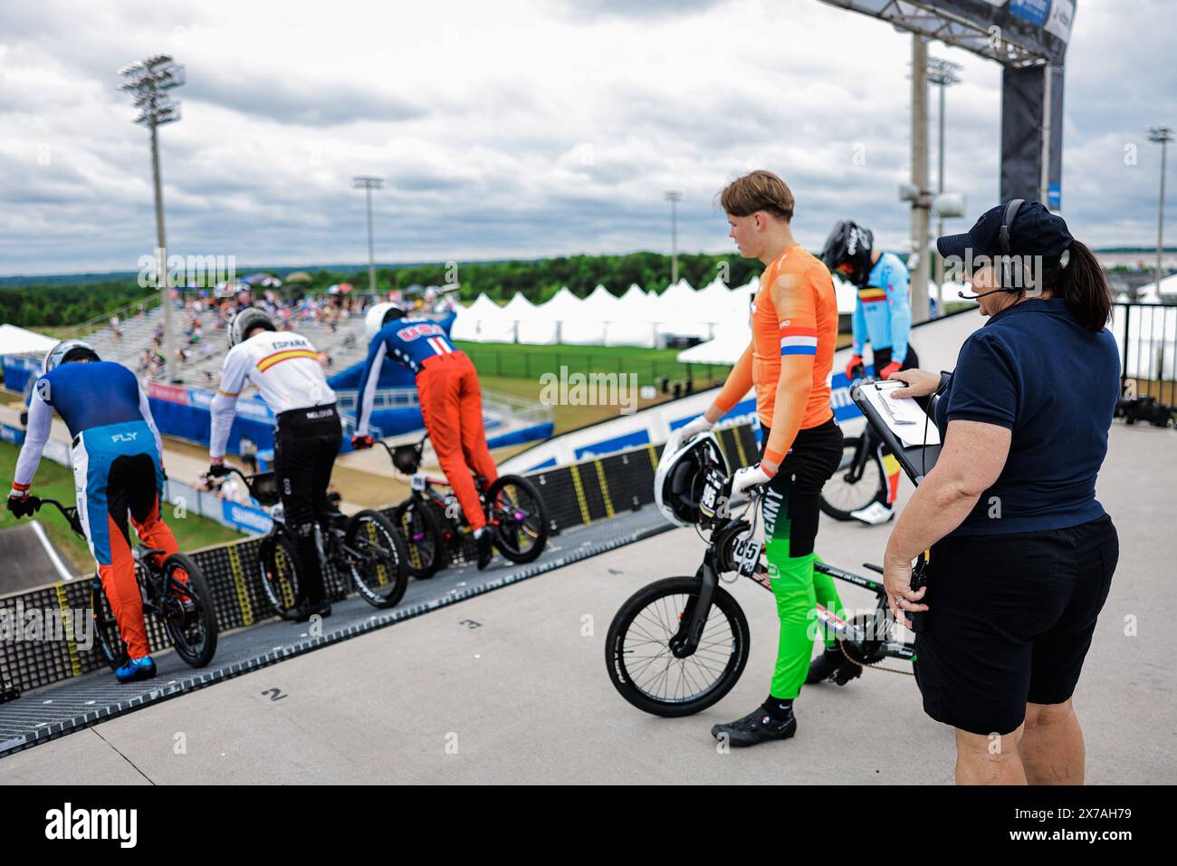 Rock Hill, USA. 18th May, 2024. Picture by Alex Whitehead/SWpix.com ...