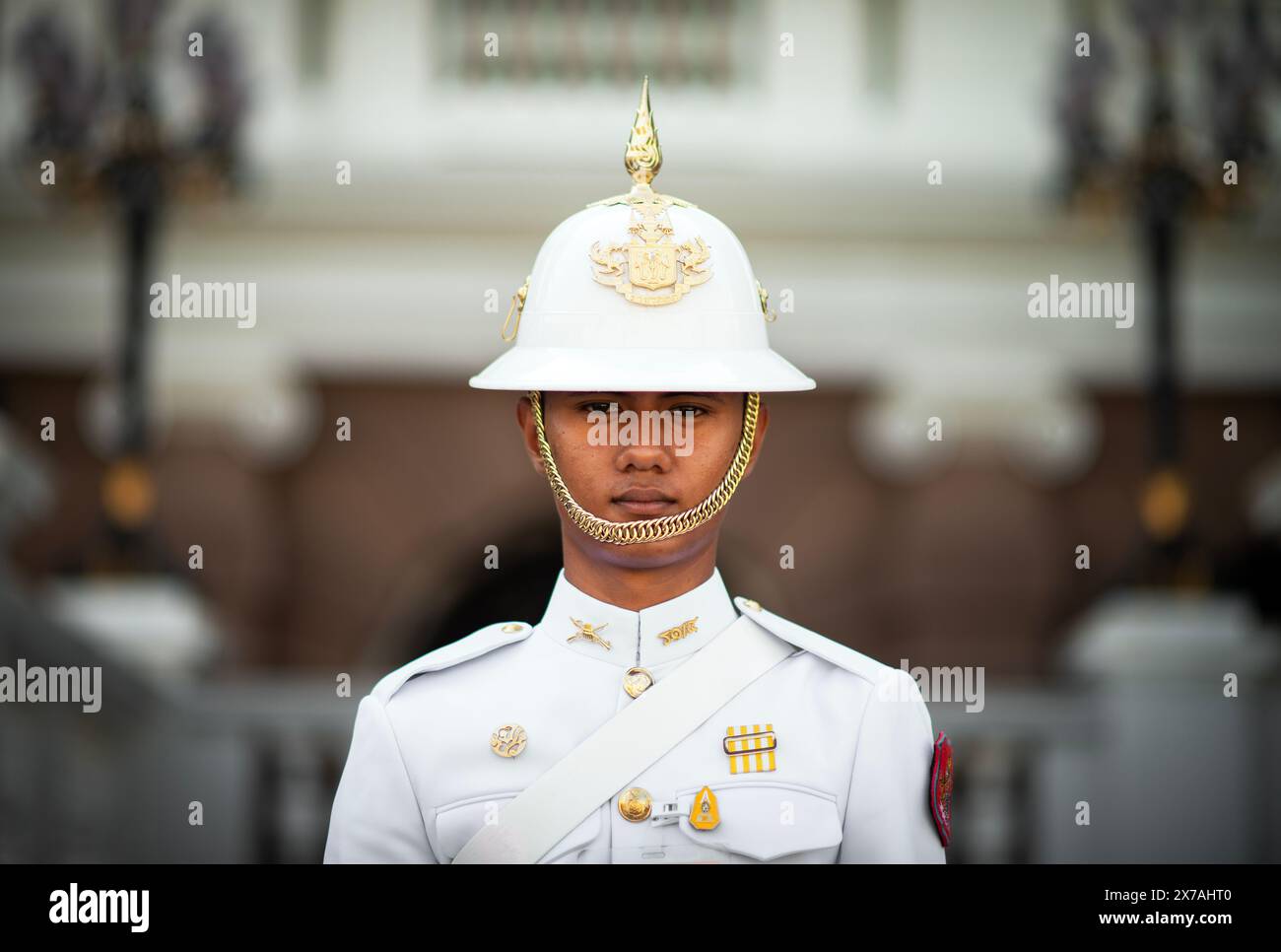 Royal Thai Guard is seen in Bangkok on January 2017 Stock Photo - Alamy
