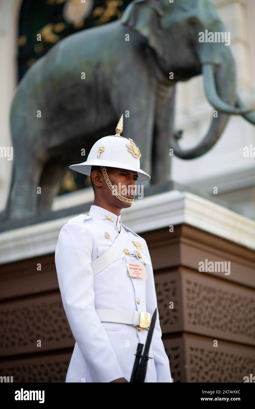 Royal Thai Guard is seen in Bangkok on January 2017 Stock Photo - Alamy