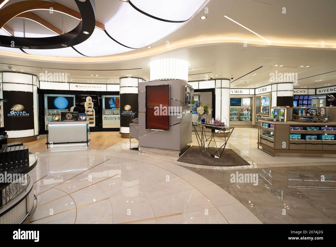 DOHA, QATAR - OCTOBER 13, 2023: cosmetics products for sale at Hamad ...