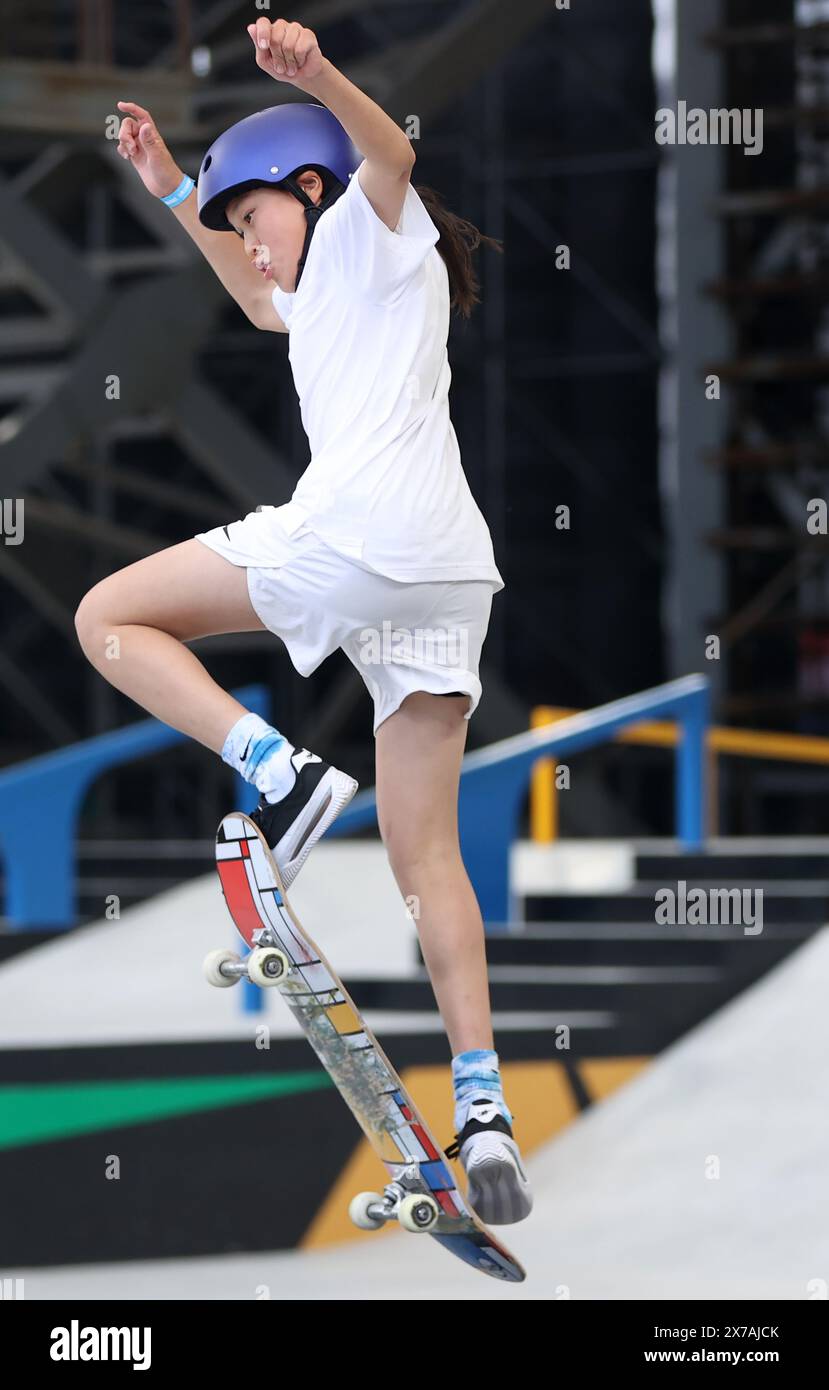 Shanghai. 19th May, 2024. Onodera Ginwoo of Japan competes during the ...