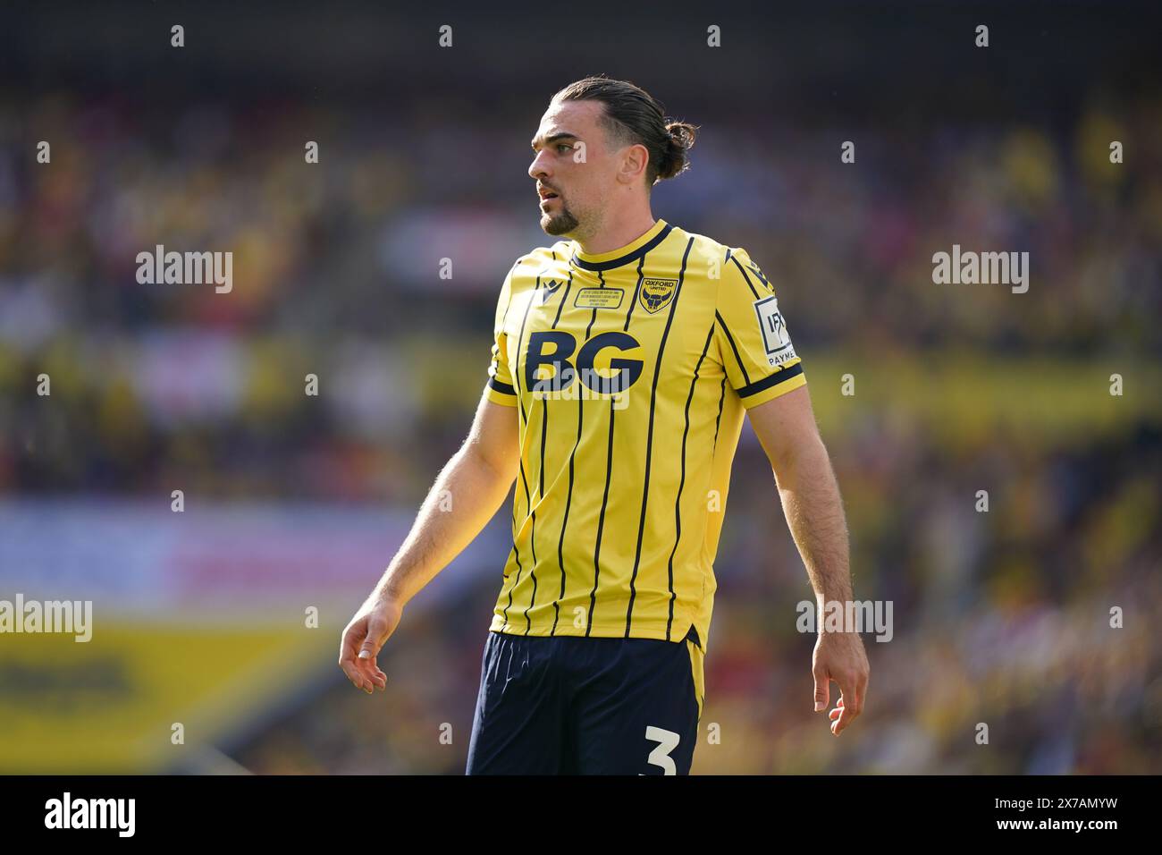 LONDON, ENGLAND - MAY 18: Ciaron Brown of Oxford United during the Sky Bet League One Play-Off ...