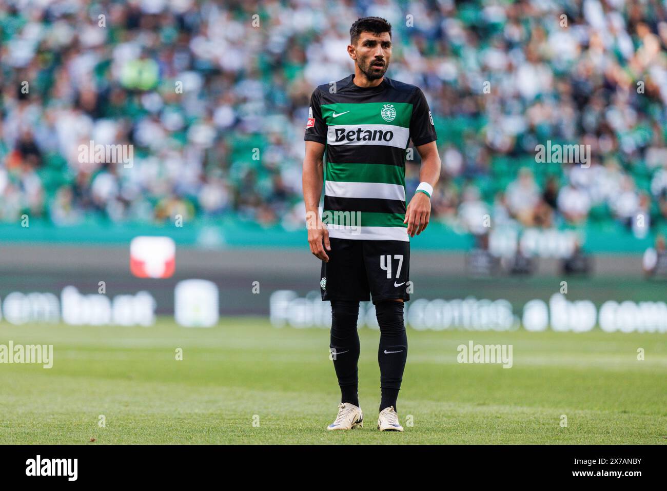 Lisbon, Portugal. 18th May, 2024. Ricardo Esgaio of (Sporting CP) seen ...