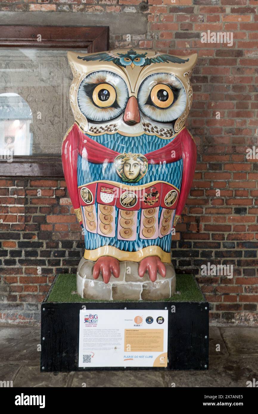 The Big Hoot Owl Sculpture Art Trail in Chichester and Arundel 2024 ...