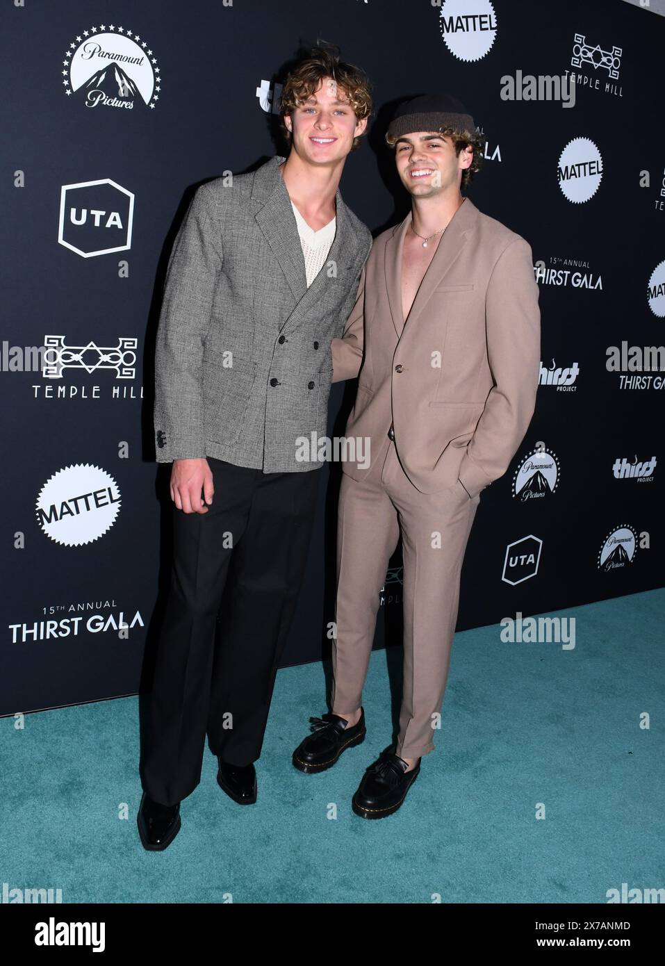 Los Angeles, California, USA 18th May 2024 (L-R) Singer Landon Boyce ...