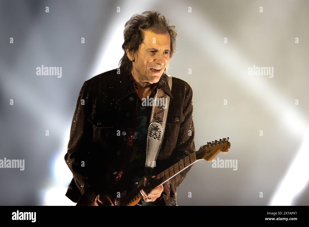 Houston, Texas, United States. 28th Apr, 2024. Ronnie Wood is ...
