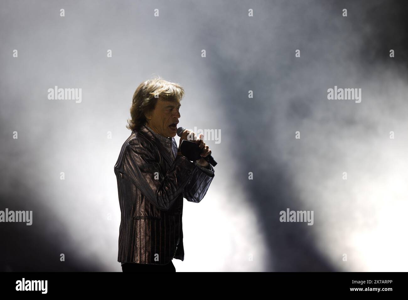 Houston, Texas, United States. 28th Apr, 2024. Mick Jagger is ...