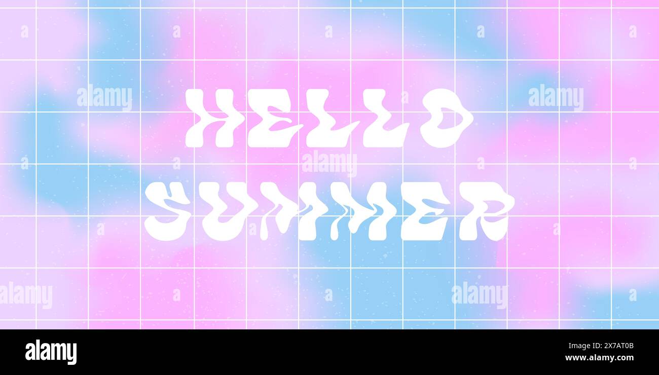 Summer abstract liquid background layout Stock Vector Image & Art - Alamy